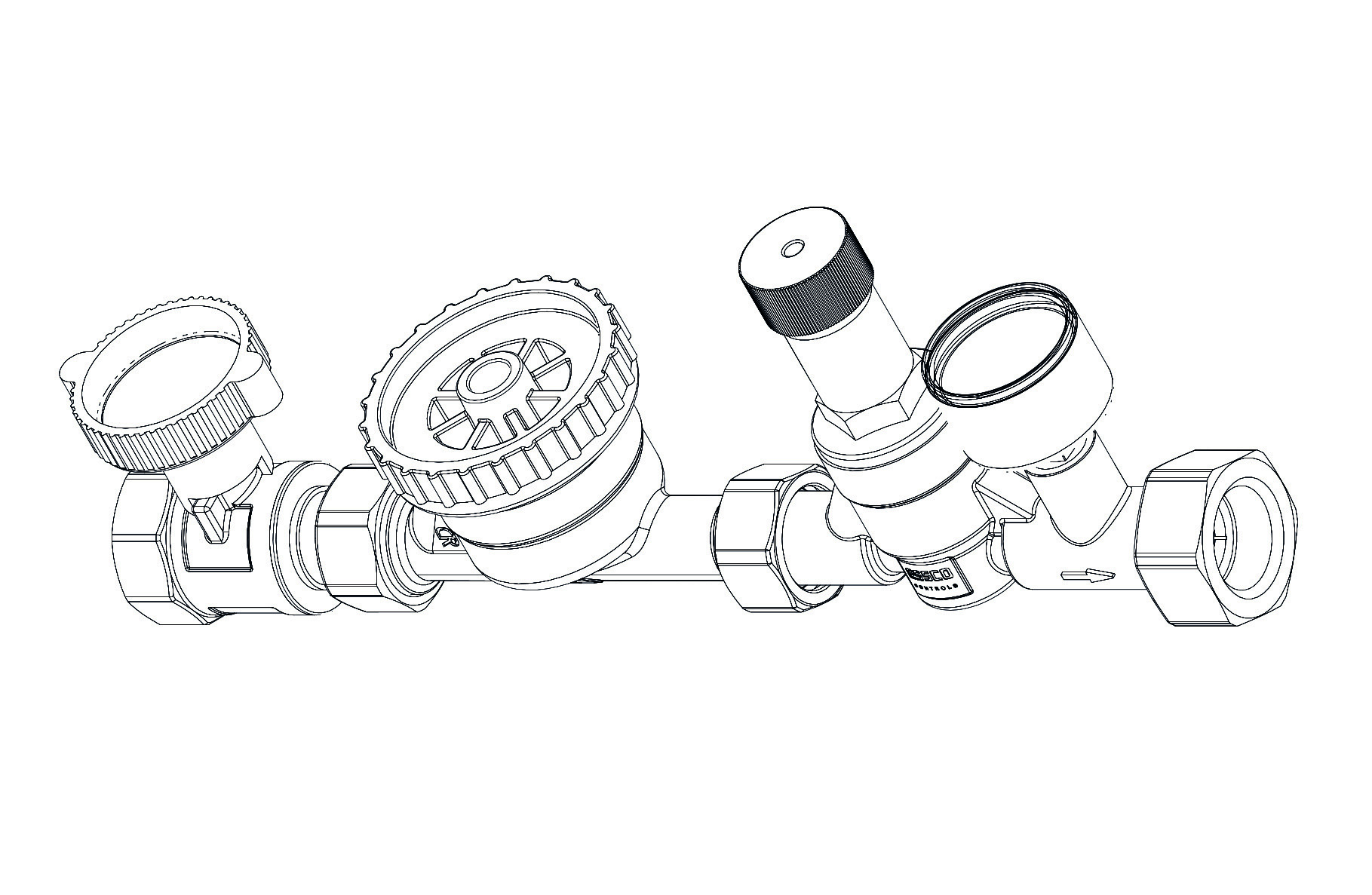 Water meter assembly | Control and Measure Cold-Water Supply