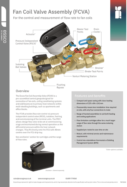 Download Library | Brochures | Technical Data Sheets | Essco