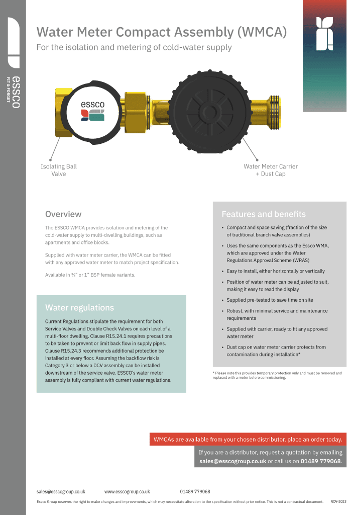 Download Library | Brochures | Technical Data Sheets | Essco