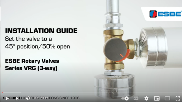 ESBE Rotary Valves | Heating & Cooling | Hydronics
